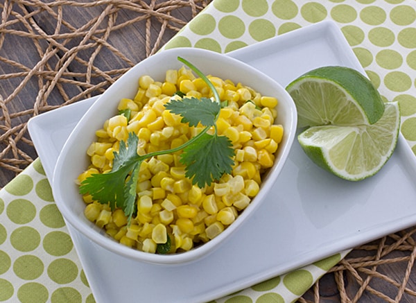 Fresh Corn Sauté with Coconut Milk and Sriracha | Oh My Veggies