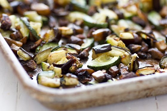 Make-Ahead Cheese & Roasted Vegetable Baked Manicotti Recipe