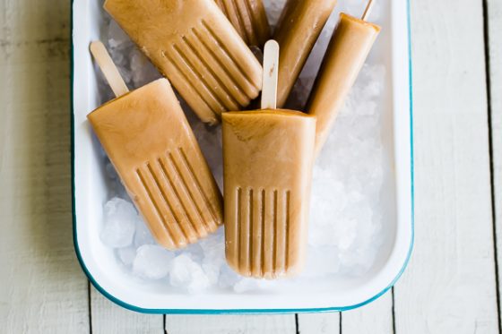 Vegan and Dairy-Free Thai Iced Tea Pops Recipe from Oh My Veggies!