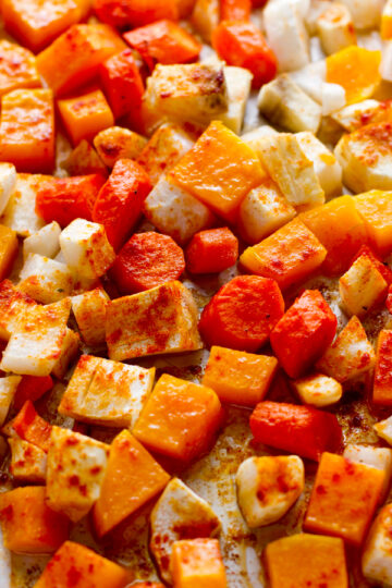 Lentil and Roasted Root Vegetable Strudel Recipe - OhMyVeggies.com