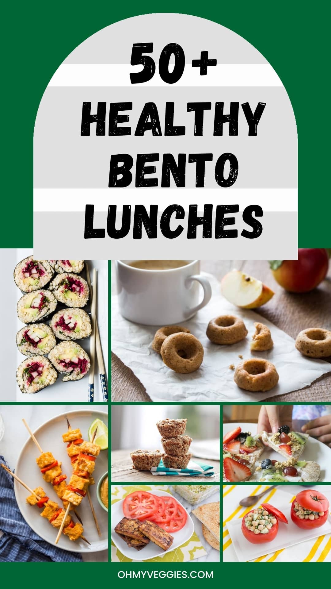 50+ Ideas for Healthy Bento Lunches - Oh My Veggies