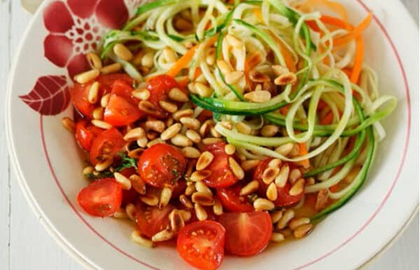 Veggie Spaghetti - a Vegetarian Recipe by OhMyVeggies.com