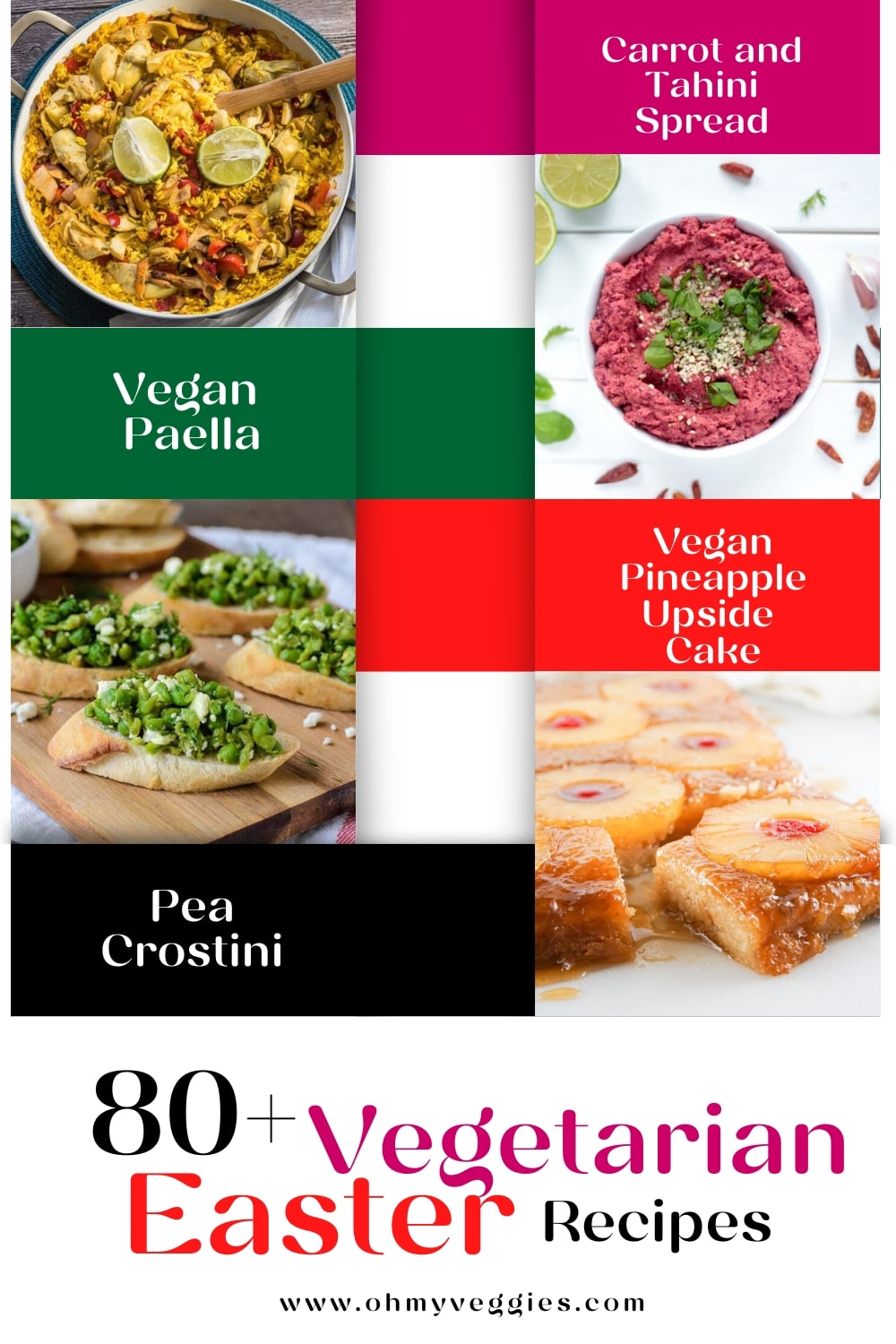 80+ Vegetarian Easter Recipes Everyone Will Love | Oh My Veggies
