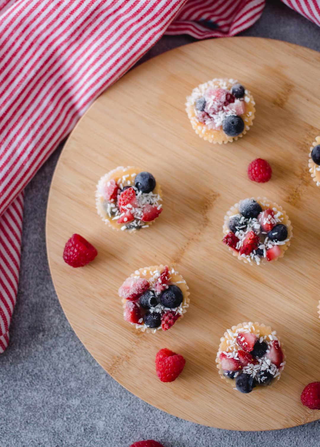 Fruity Yogurt Snack Bites | Oh My Veggies