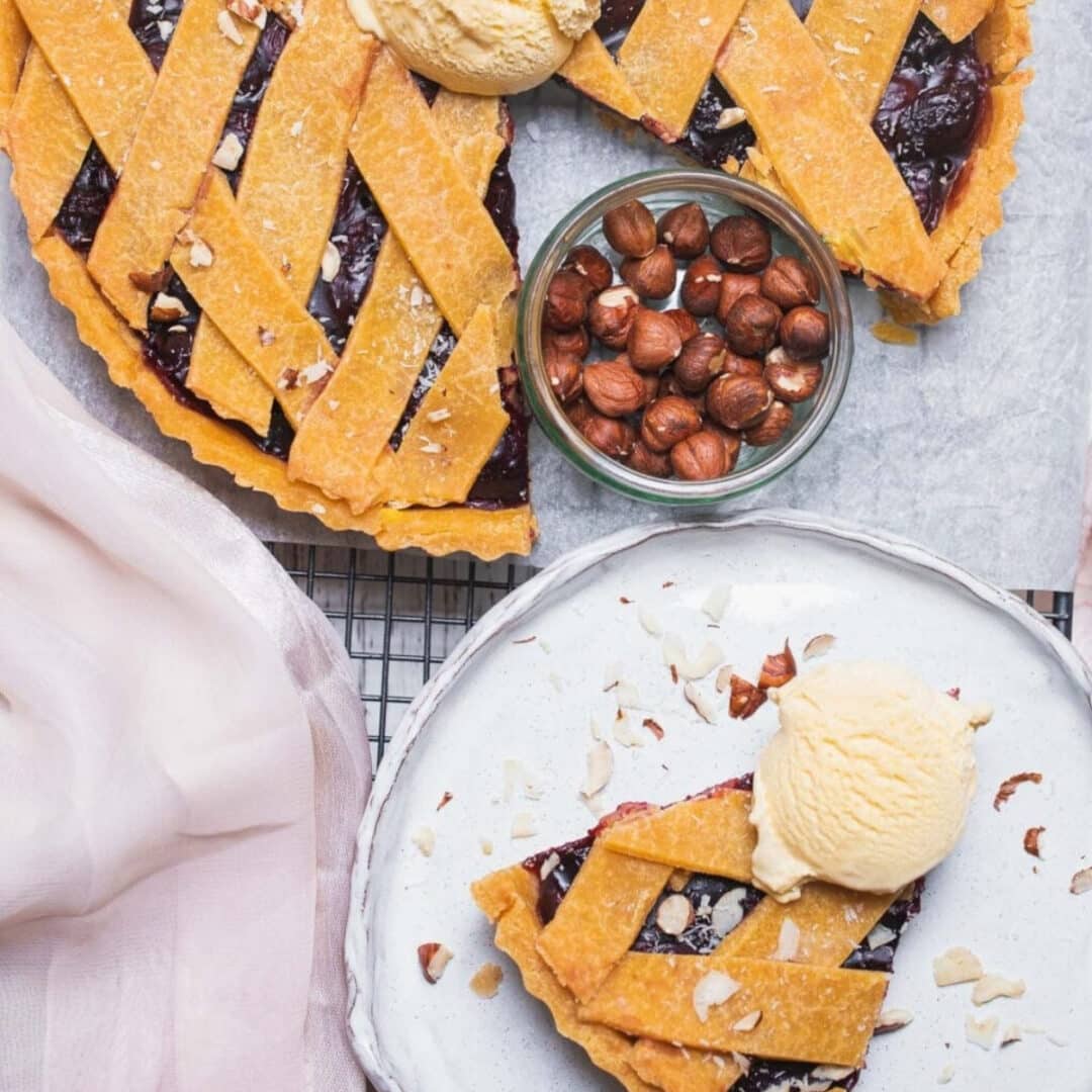 Vegan Cherry Pie | Simple & Tasty | Oh My Veggies!