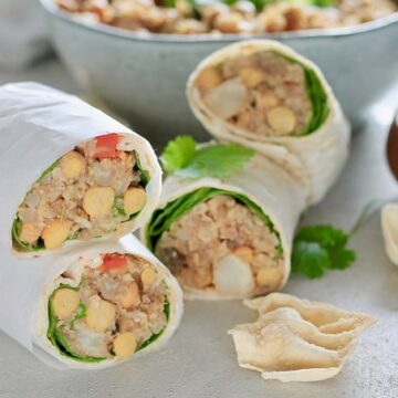20+ Vegetarian Wraps | Quick & Easy | Oh My Veggies!