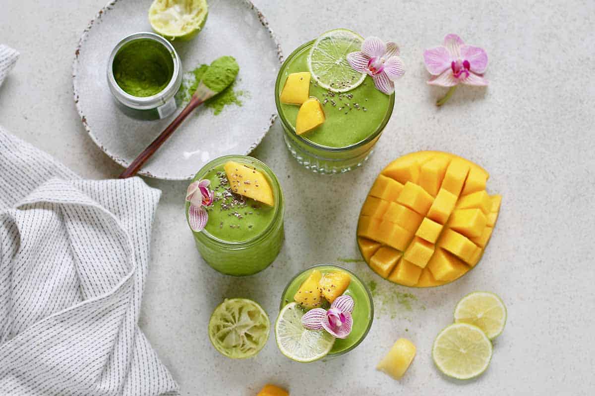 These Tea Smoothies Are the Best Way to Start Your Day | Oh My Veggies
