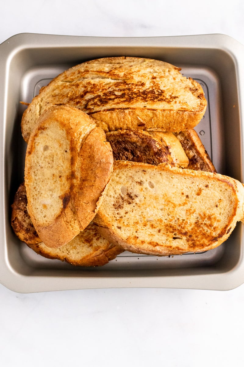 Sourdough French Toast - Great for Meal Prepping! - Oh My Veggies