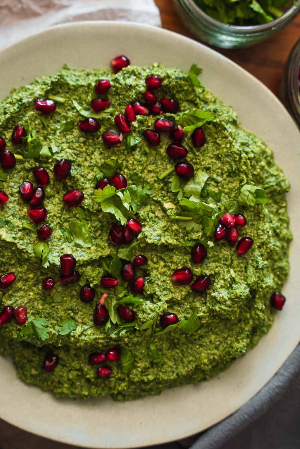 Pkhali (Georgian Spinach And Walnut Spread) - Oh My Veggies