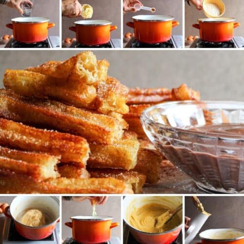 Homemade Churros - Oh My Veggies
