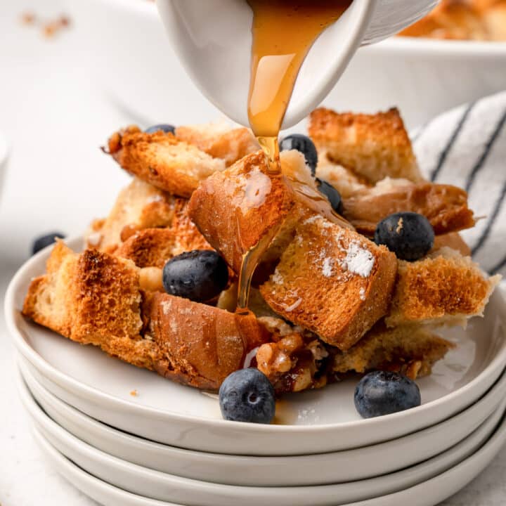 Vegan Bread Pudding - Oh My Veggies