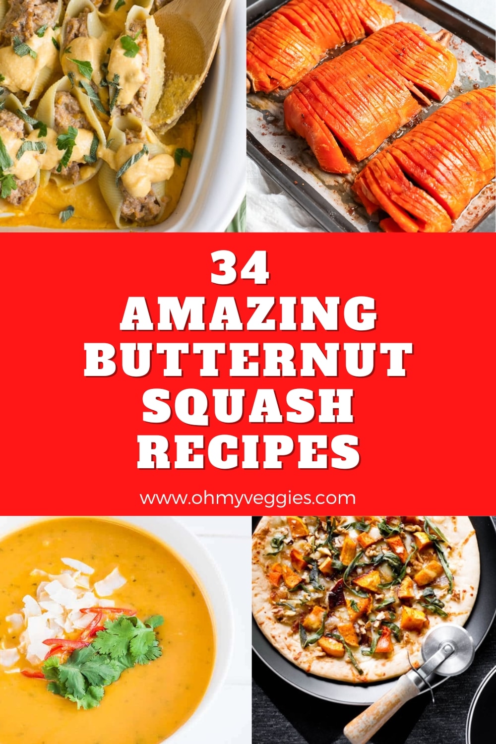 34 Amazing Butternut Squash Recipes - Oh My Veggies