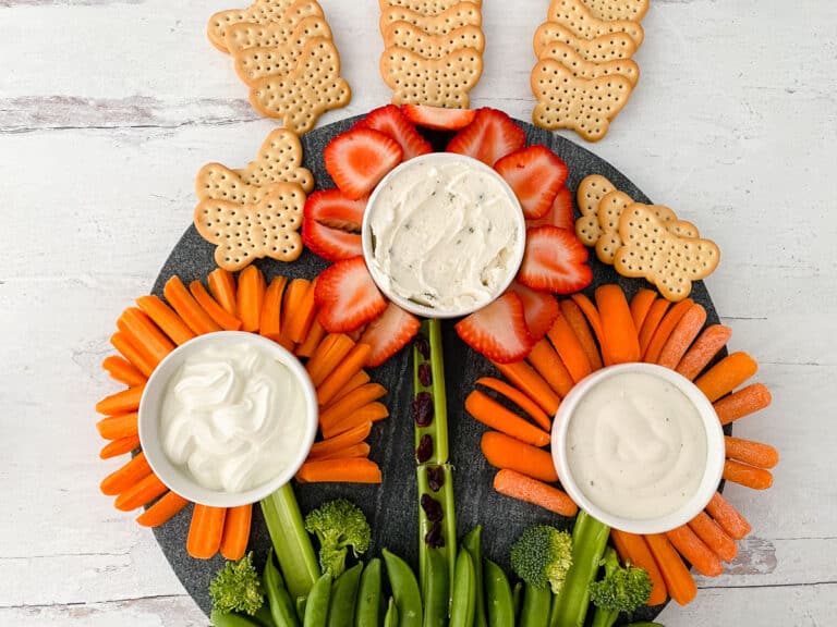 Spring Veggie Board - Oh My Veggies!