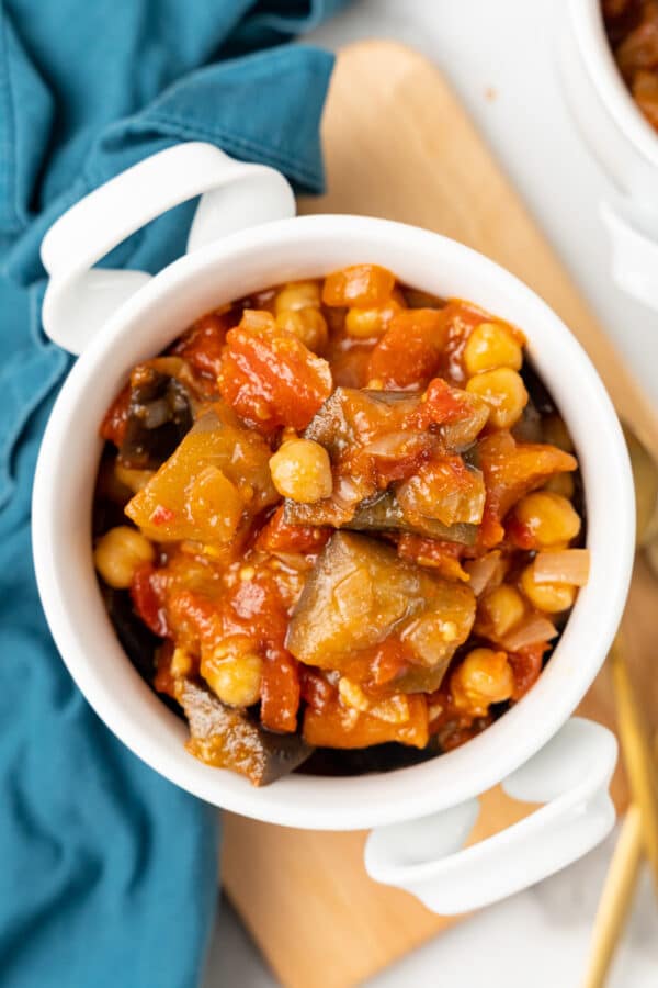 Eggplant Stew - Oh My Veggies