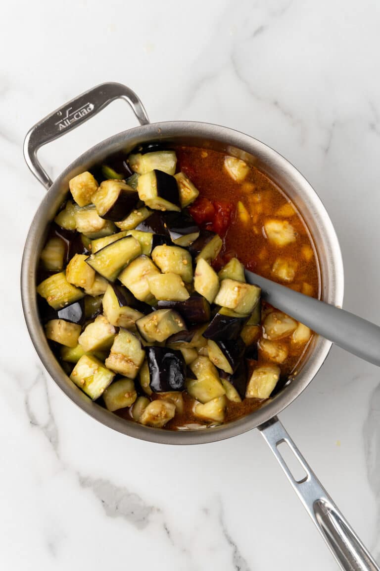 Eggplant Stew - Oh My Veggies