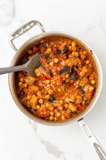 Eggplant Stew - Oh My Veggies