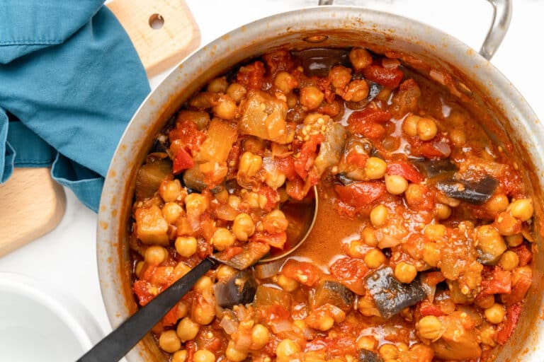 Eggplant Stew - Oh My Veggies