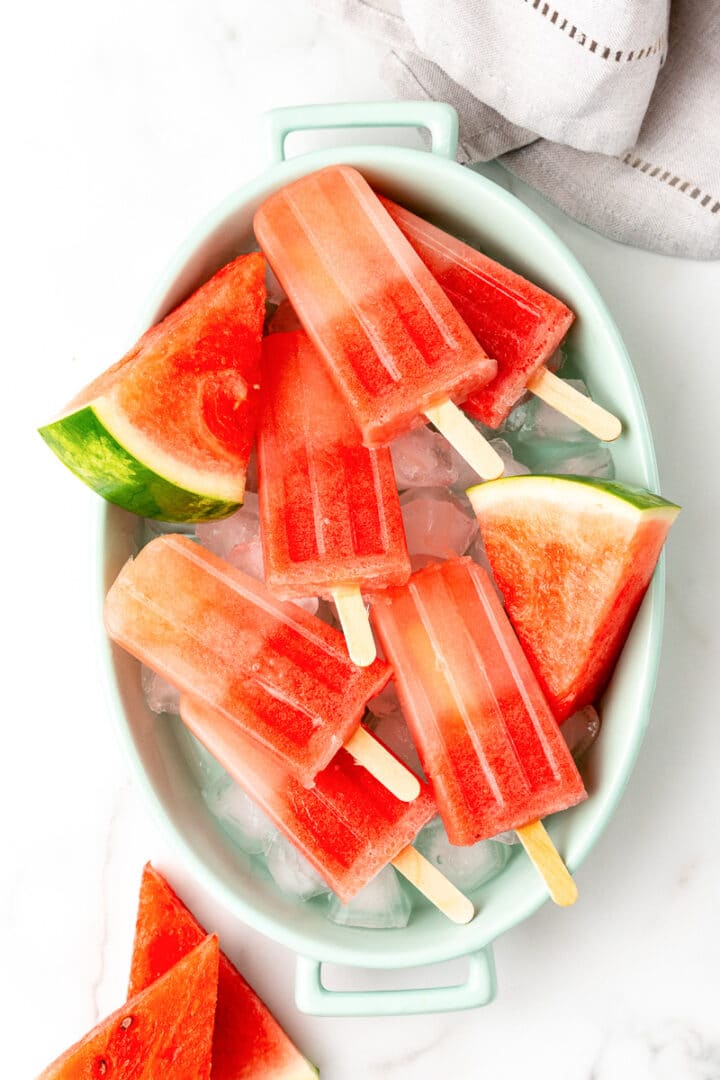 Watermelon Popsicles - Oh My Veggies