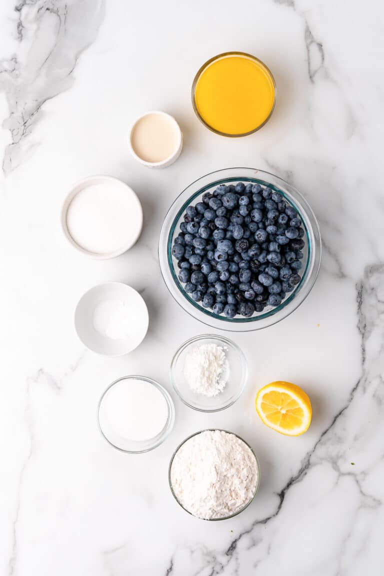 Vegan Blueberry Cobbler - Oh My Veggies