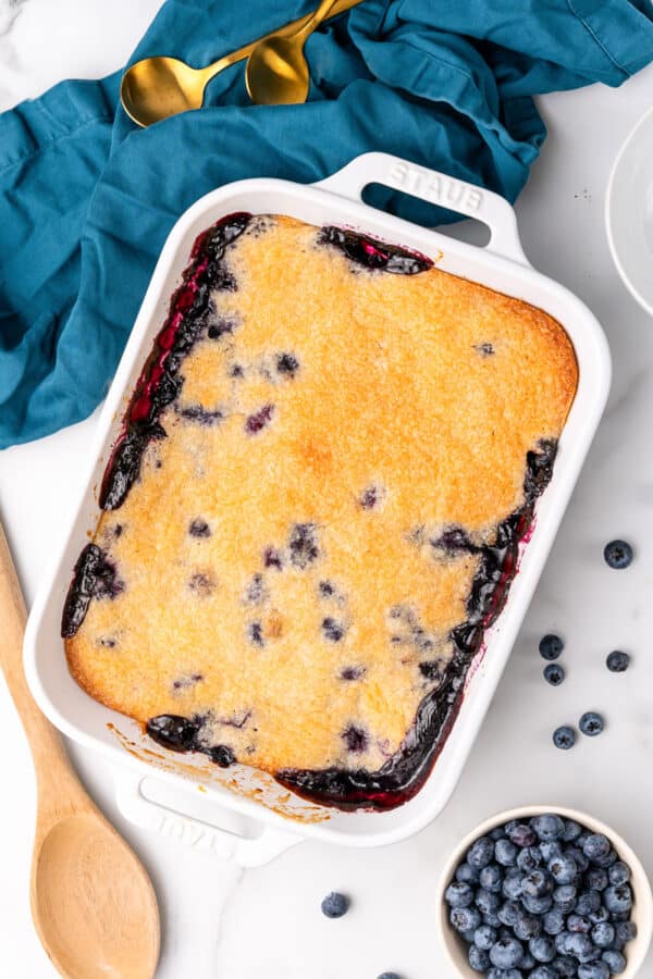 Vegan Blueberry Cobbler - Oh My Veggies