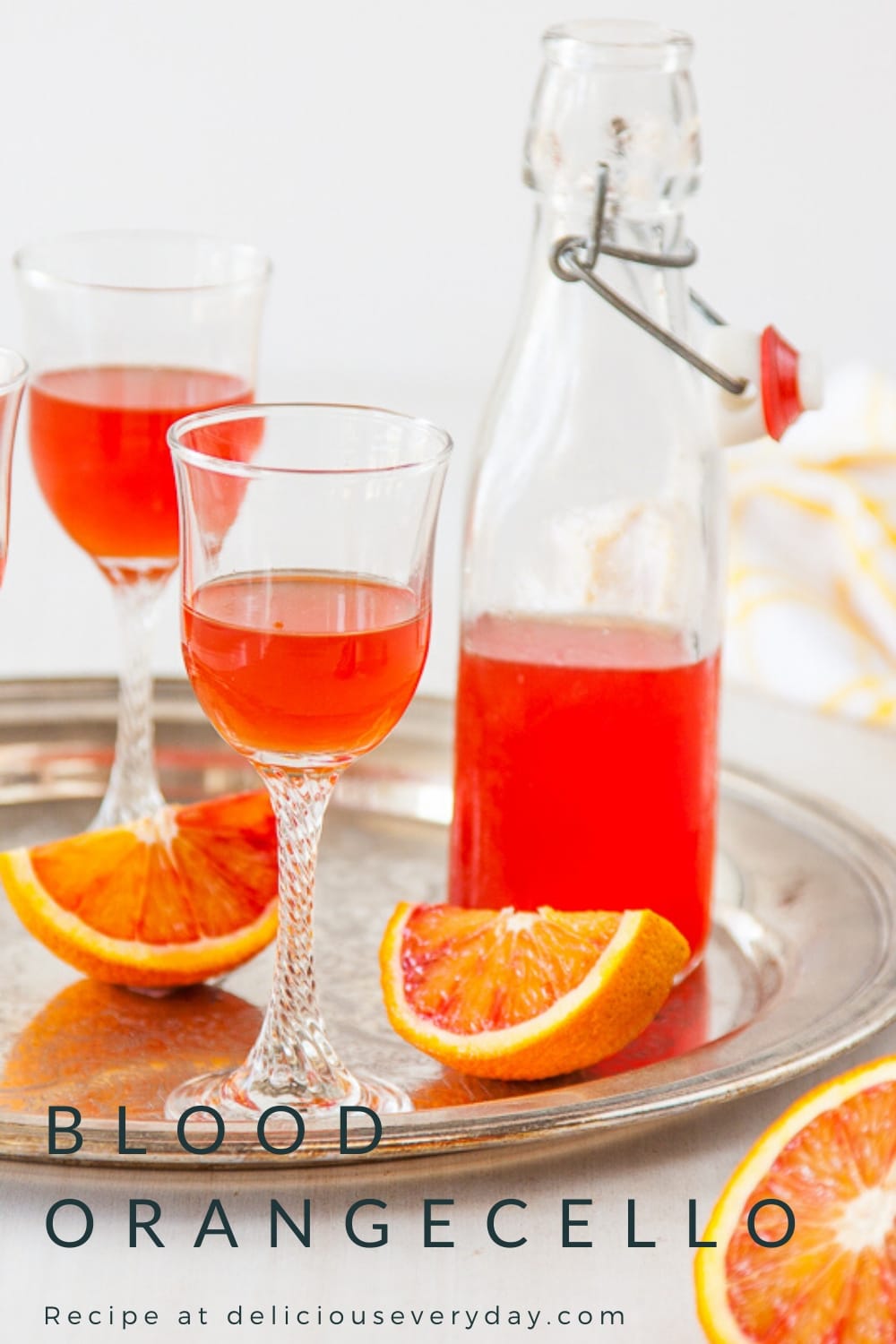 Blood Orangecello - Oh My Veggies