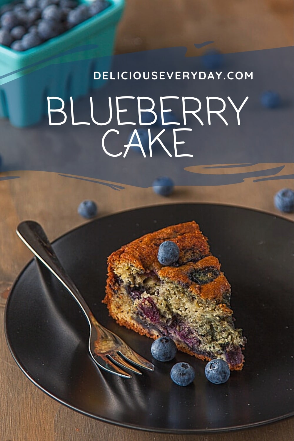 Blueberry Cake - Oh My Veggies