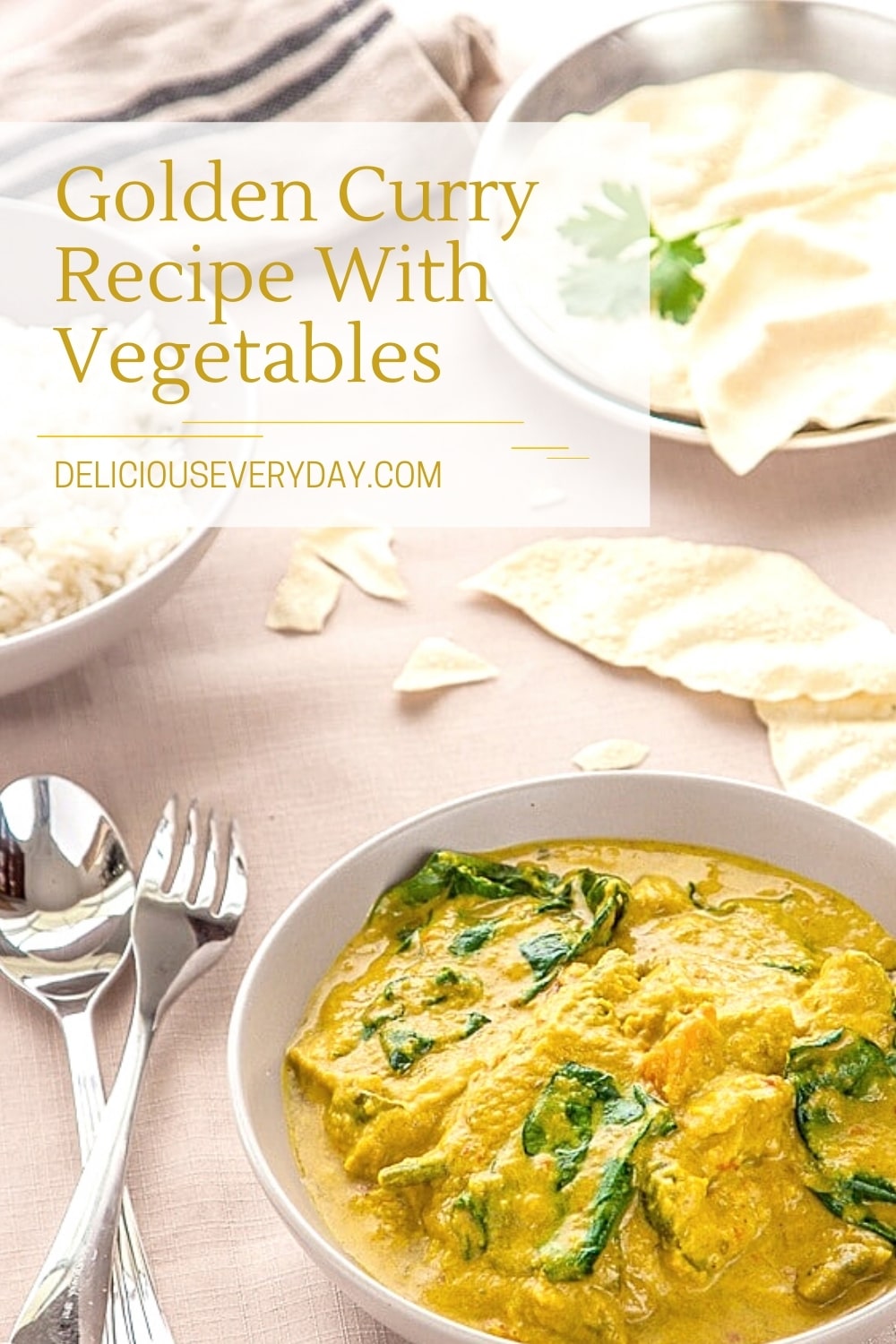 Golden Curry Recipe With Vegetables - Oh My Veggies