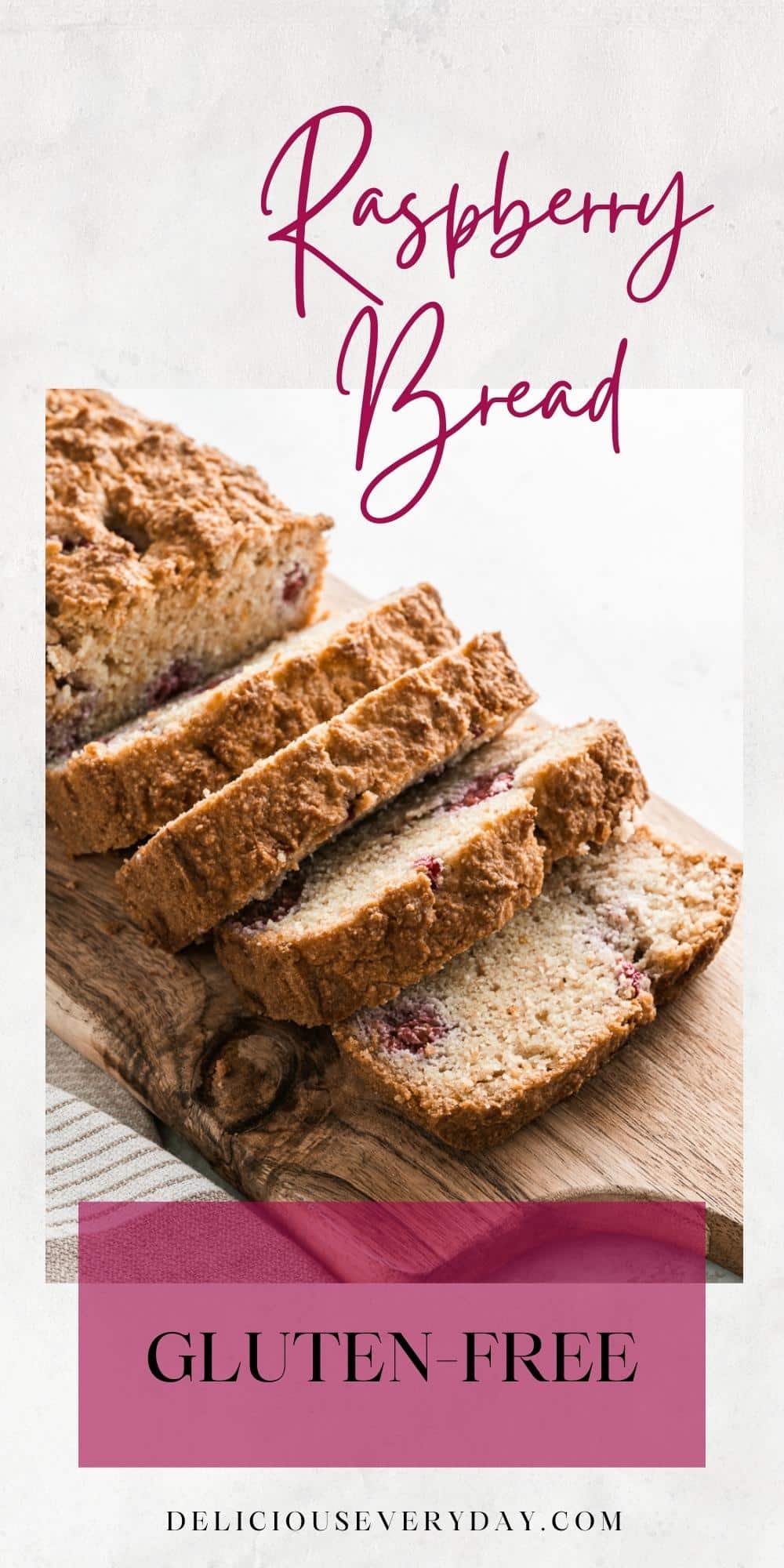 Raspberry Bread - Oh My Veggies