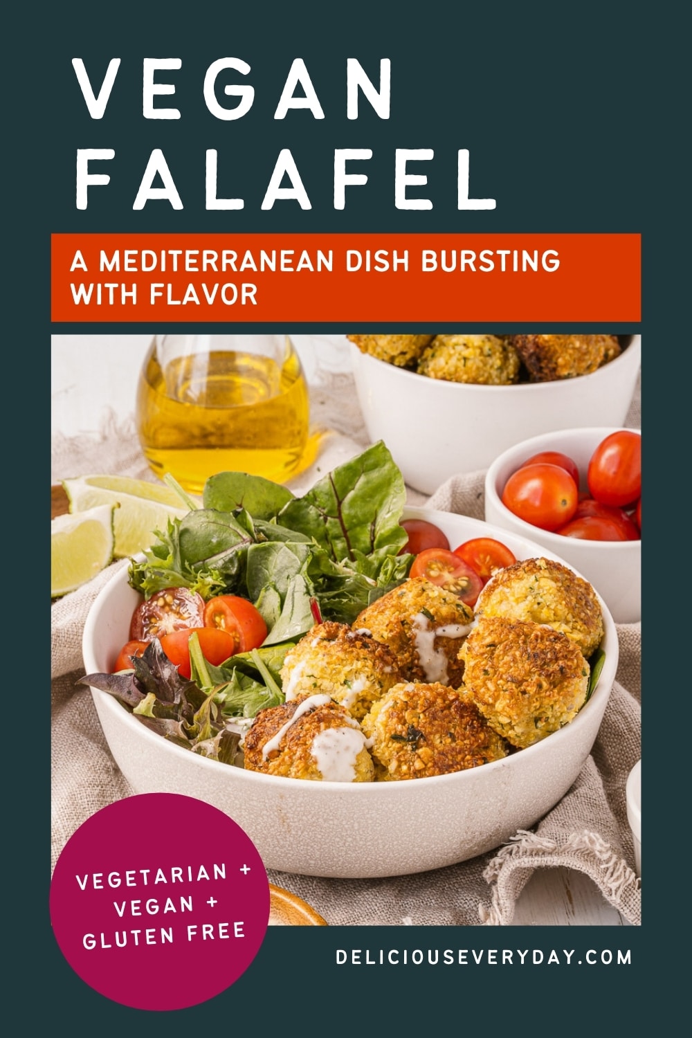 Vegan Falafel - Oh My Veggies