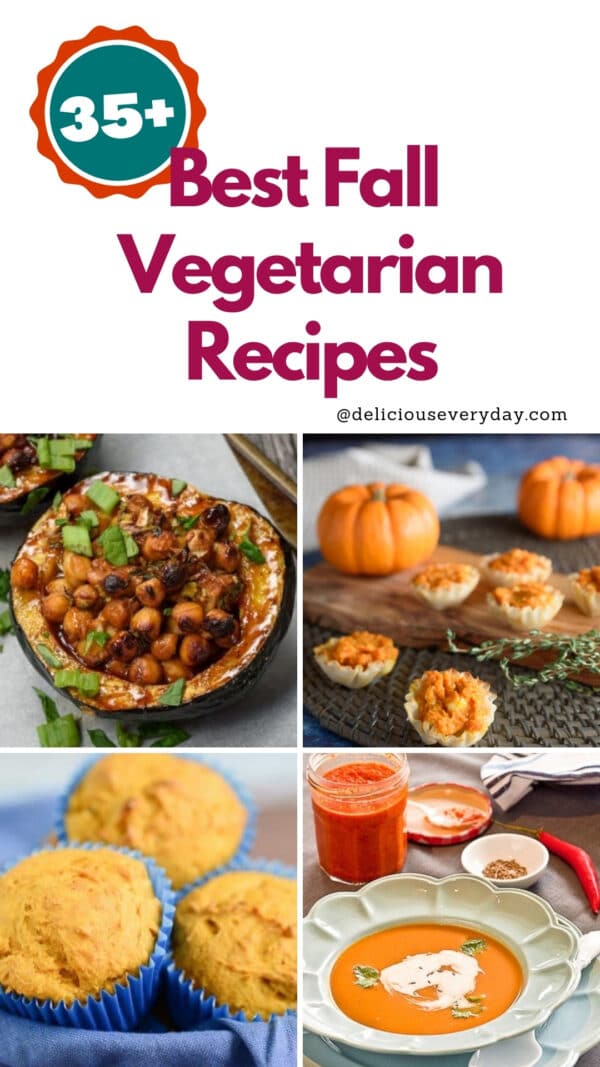 35+ Best Fall Vegetarian Recipes - Oh My Veggies