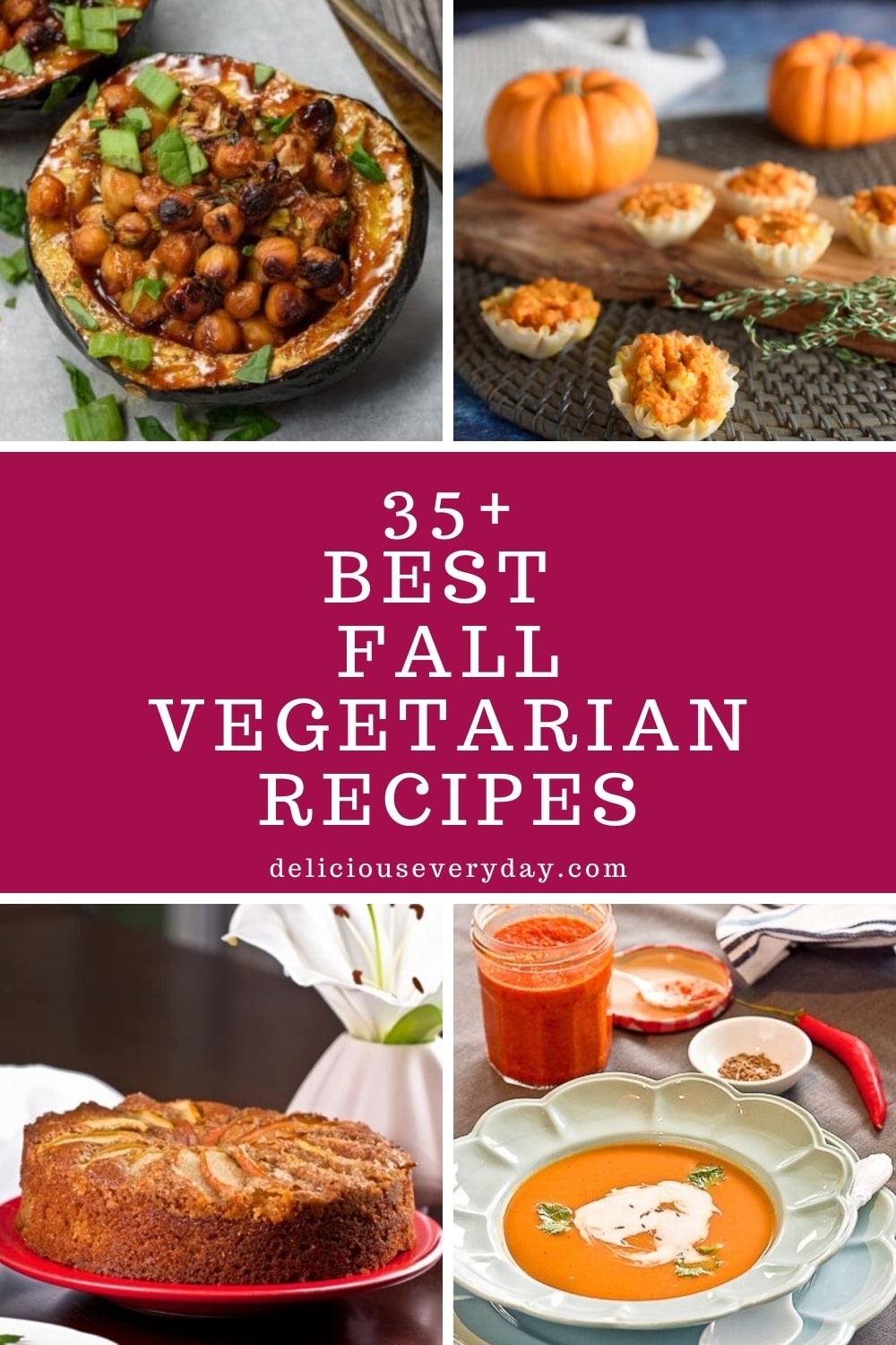 35+ Best Fall Vegetarian Recipes - Oh My Veggies