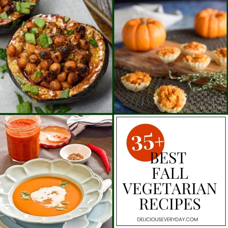 35+ Best Fall Vegetarian Recipes - Oh My Veggies