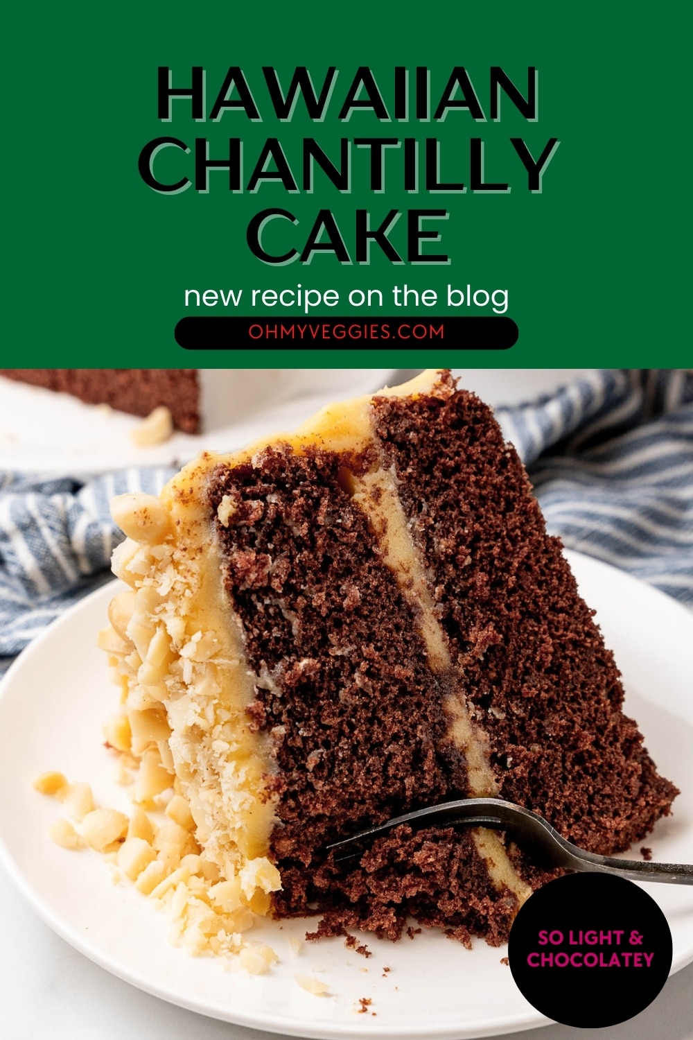 Hawaiian Chantilly Cake - Oh My Veggies