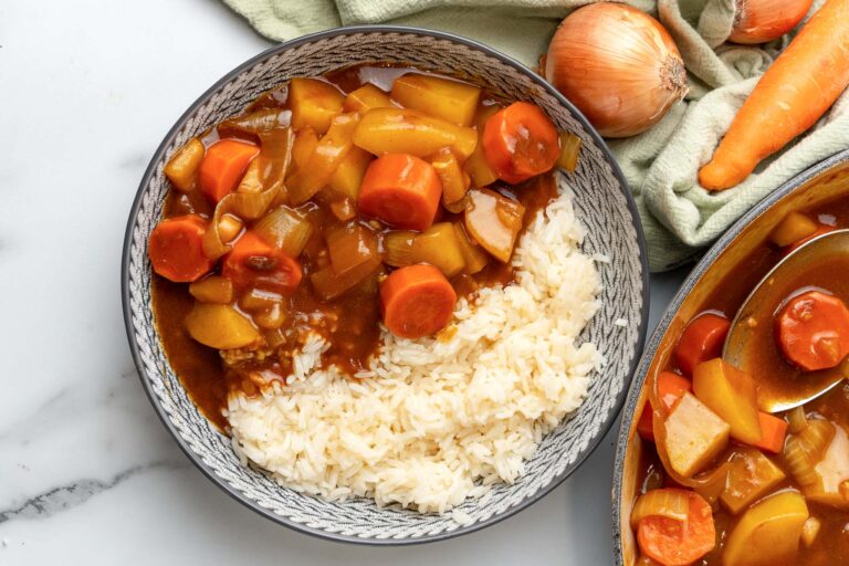 Vegan Japanese Curry - Oh My Veggies