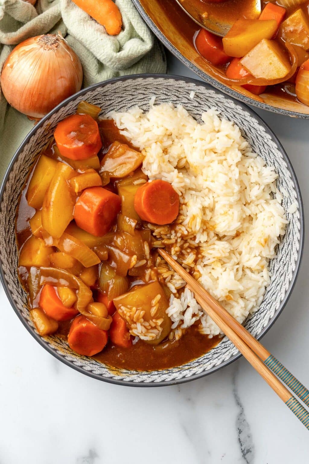 Vegan Japanese Curry - Oh My Veggies