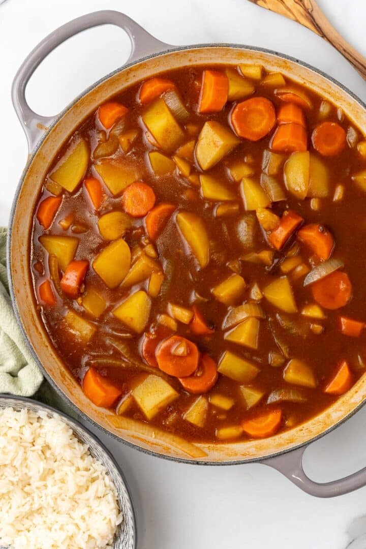 Vegan Japanese Curry - Oh My Veggies